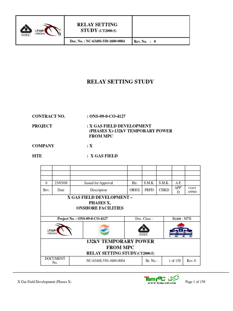 Relay Coordination | PDF | Electrical Grid | Transformer