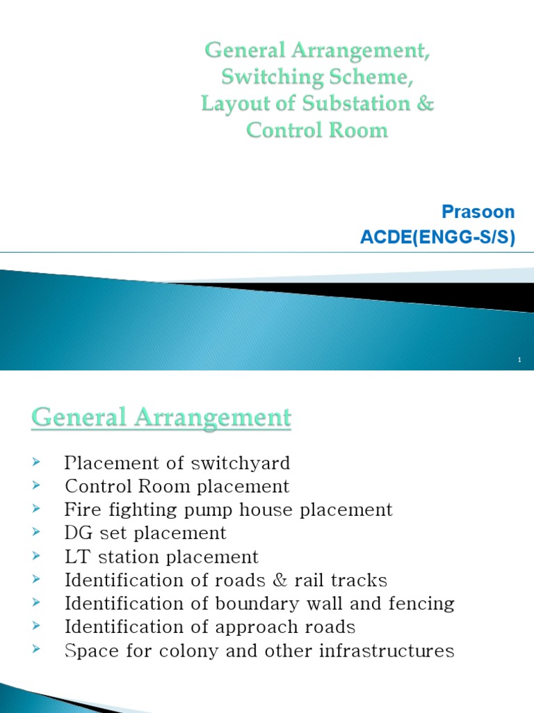 GA Layout | PDF | Electrical Substation | Transformer