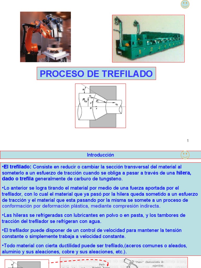 Cap 4 Proceso de Trefilado | PDF | Rieles | Materiales
