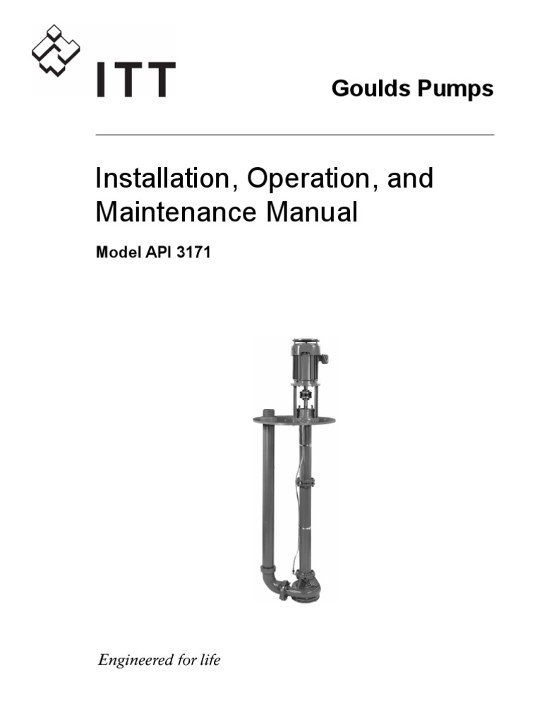 Api 3171 Iom | Download Free PDF | Hazards | Bearing (Mechanical)
