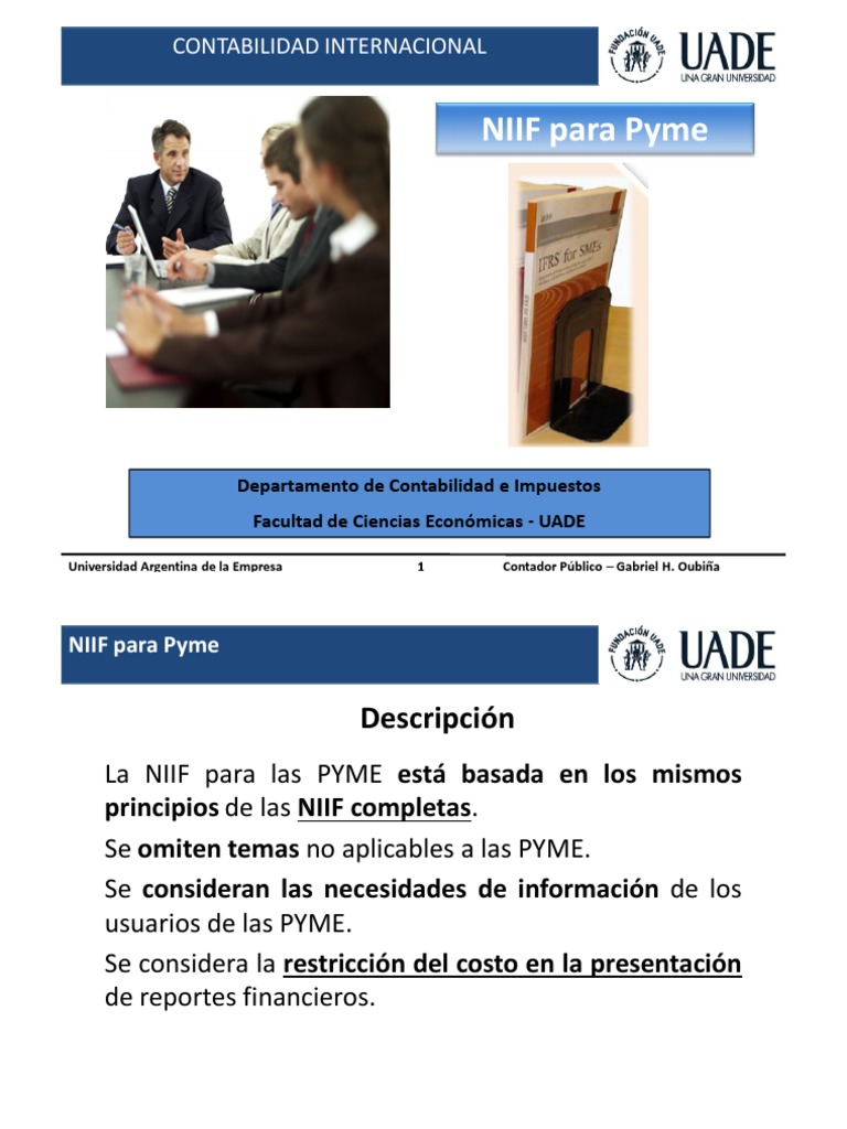 17 - NIIF para Pyme | PDF | normas internacionales de INFORMACION ...