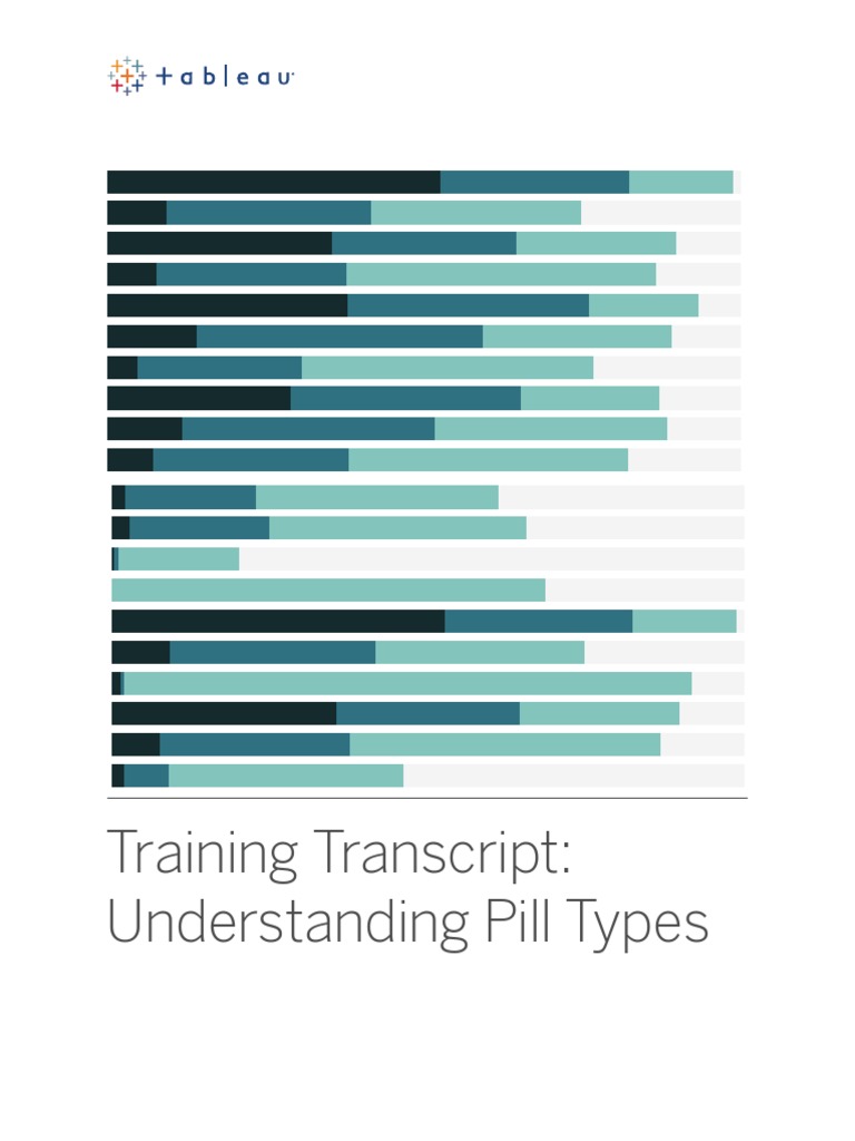 Understanding Tableau Pill Types | PDF | Dimension | Color