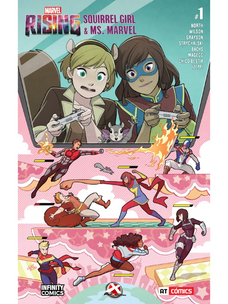 Marvel Rising Squirrel Girl y Ms. Marvel 01 | PDF