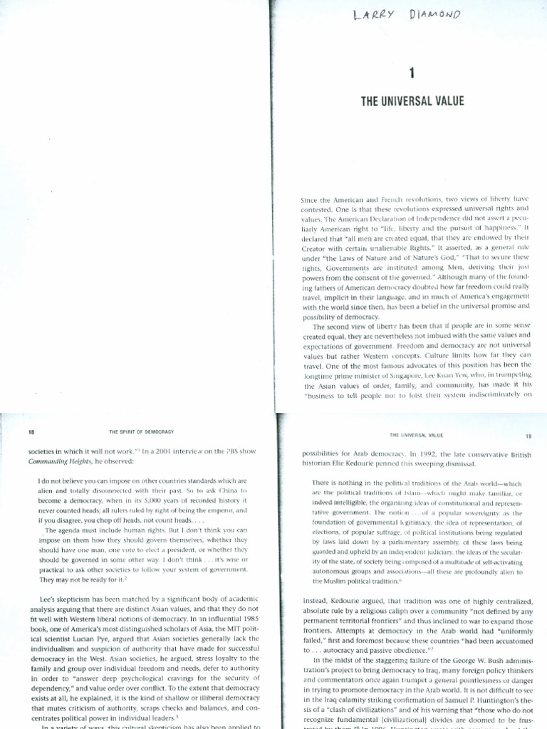 Diamond - The Universal Value | PDF