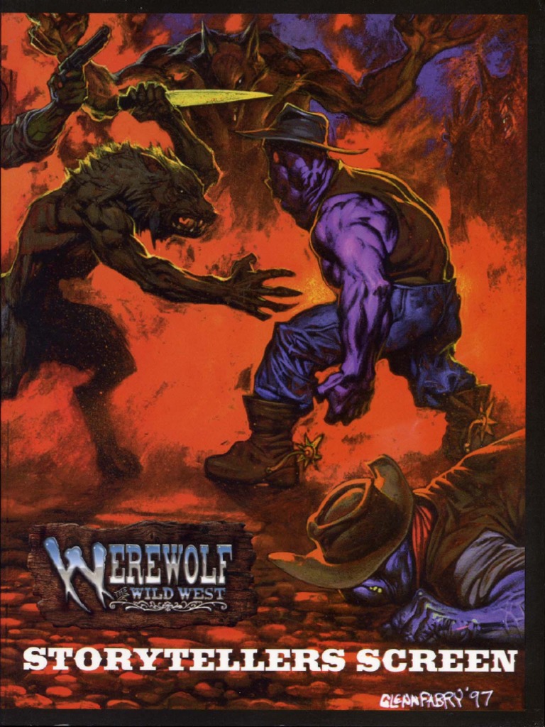 WOD - Werewolf - The Wild West - Storyteller's Screen | PDF