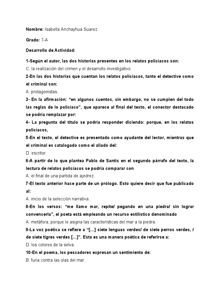 Semana 3 Lenguaje | PDF | Poesía Semana 3 Lenguaje | PDF | Poesía