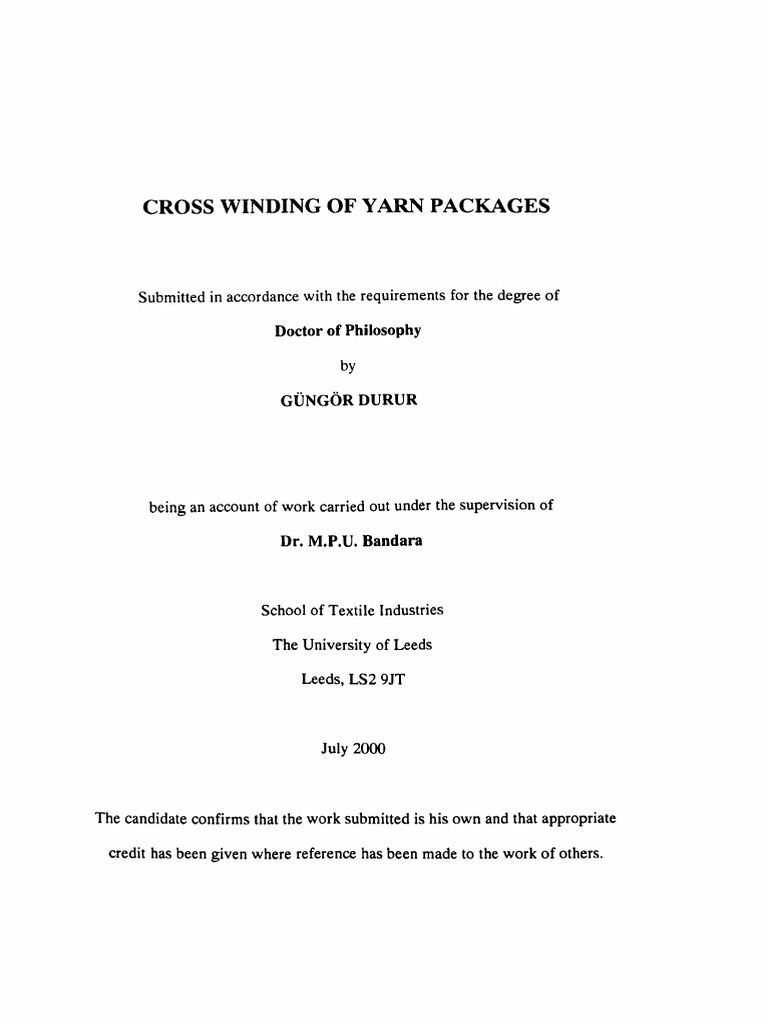 Winding Defects PDF | PDF | Nature