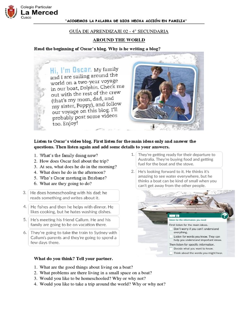 Guía de Aprendizaje 02 - 4° Sec. | PDF | Language Arts & Discipline