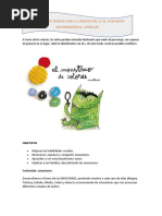 Secuencia Didáctica 1 El Monstruo de Colores Va Al Cole | PDF