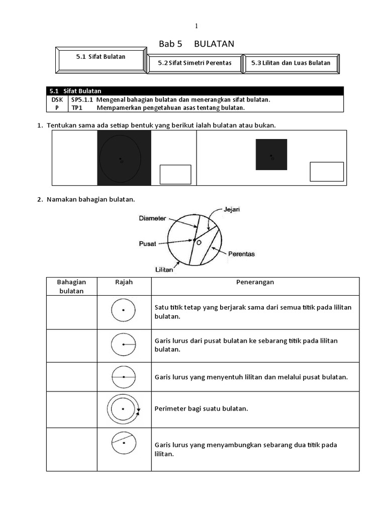5 Bulatan | PDF