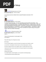 Oracle Fusion Payment Setups | PDF | Accounts Payable | Payments