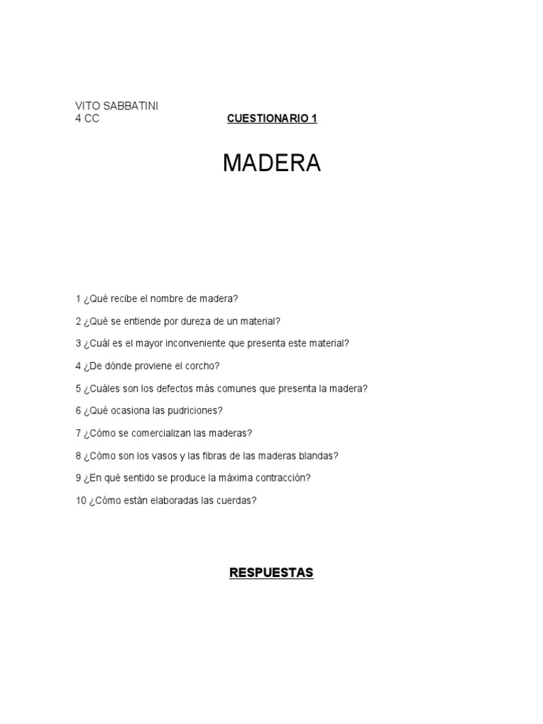 TP Maderas | PDF | Madera | Cuerda