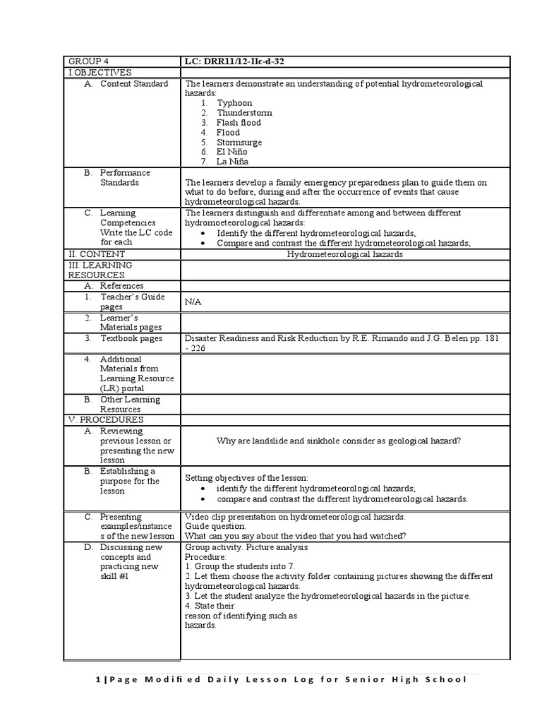 DRR1112 IIc D 32 | PDF | Hazards | Learning