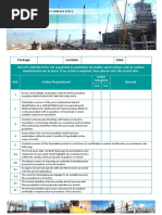 Bandsaw Daily Inspection Checklist 001 | PDF