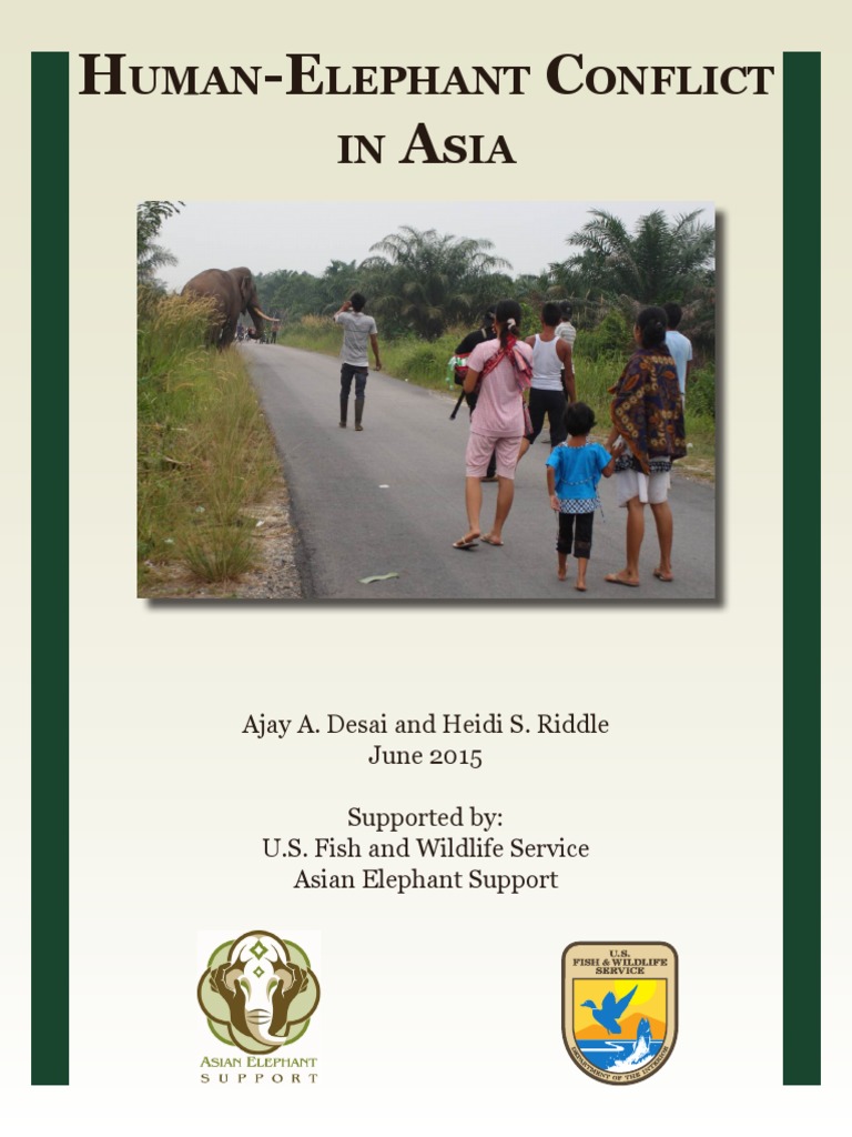 Human Elephant Conflict in Asia | PDF | Elephant | Agriculture