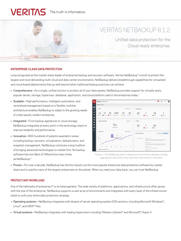 Veritas Netbackup 8.1.2: Unified Data Protection For The Cloud-Ready ...
