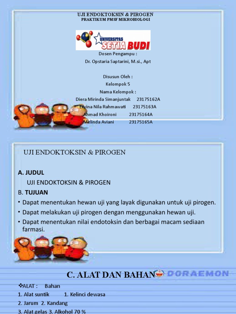 Uji Endotoksin Mikrob Kel 5 | PDF