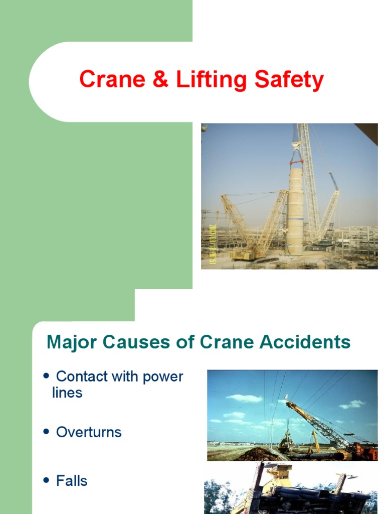 HSE-BMS-011 Crane & Lifting Safety | PDF | Crane (Machine) | Rigging