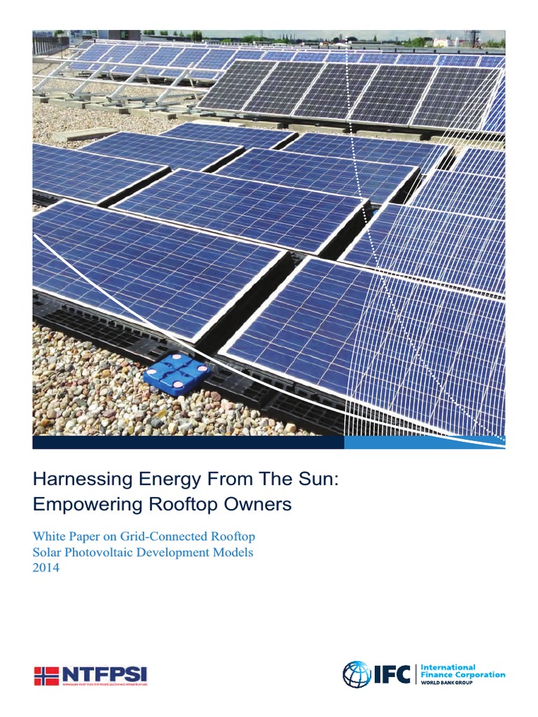 IFC Harnessing+Energy+From+The+Sun - Final | PDF | Solar Power ...