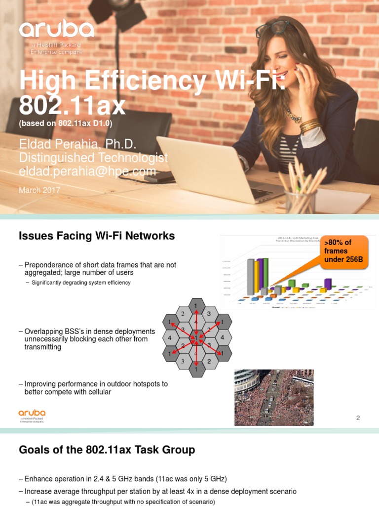 Webinar Slides 802.11ax Sneak Peek - The Next Generation Wi Fi PDF ...
