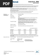Interzone 954GF Tds | PDF | Corrosion | Paint