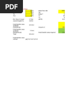 Surface Area Calculations Vessel Tanks | PDF | Area | Geometry