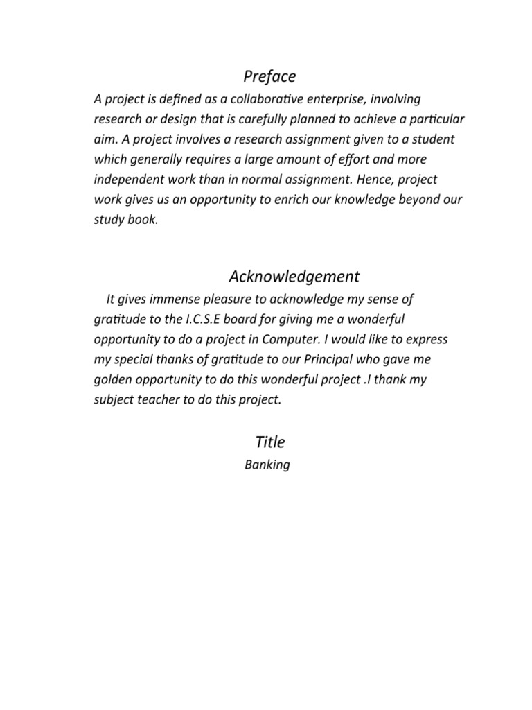 Preface and Acknowledgements | PDF | Career & Growth | Business