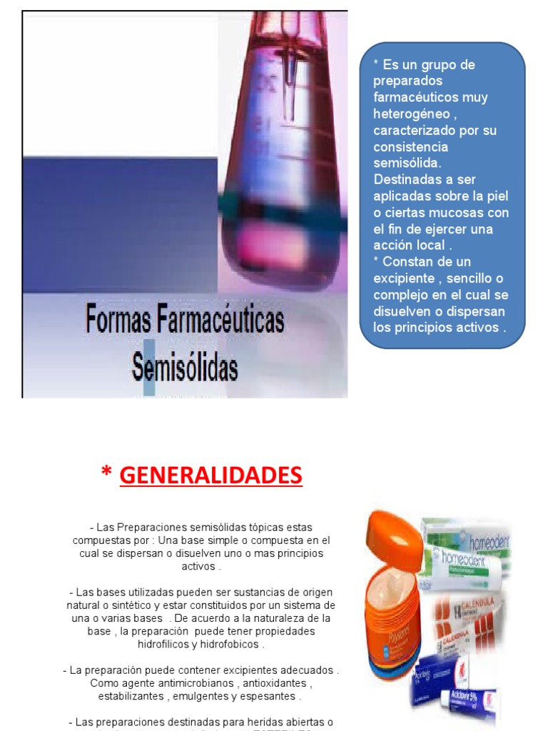 Clasificacion de Excipientes | PDF | Emulsión | Sustancias químicas