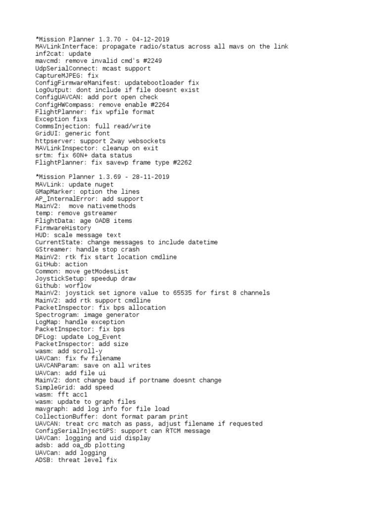 Change Log | PDF | Booting | Software