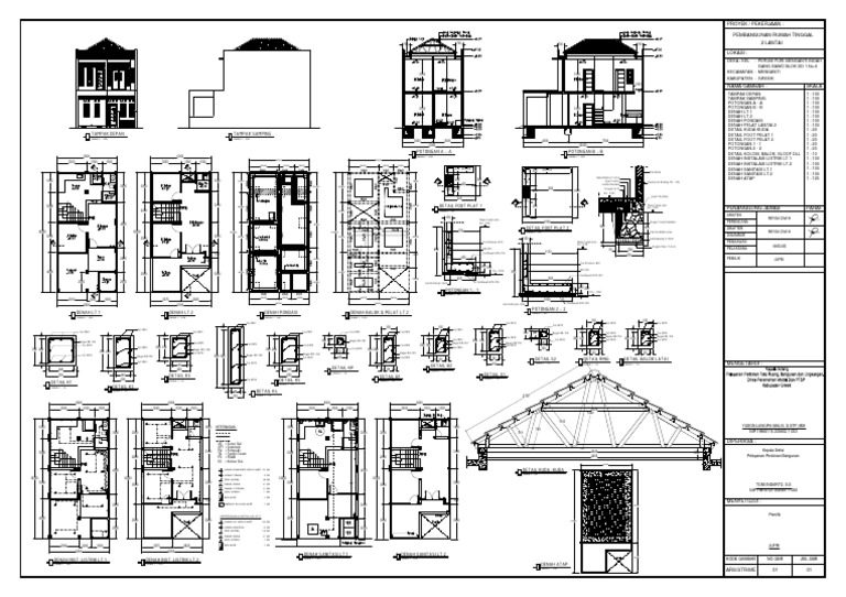 IMB - Rumah Contoh | PDF