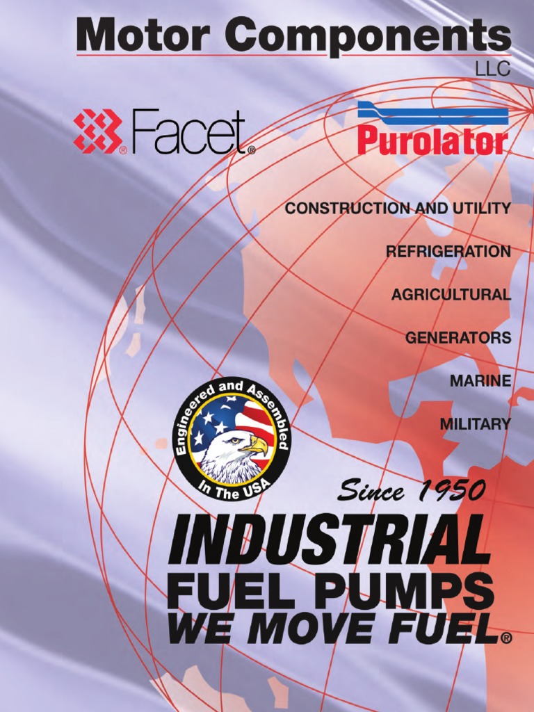 FACET 2018 Industrial Catalog | PDF | Carburetor | Diesel Engine