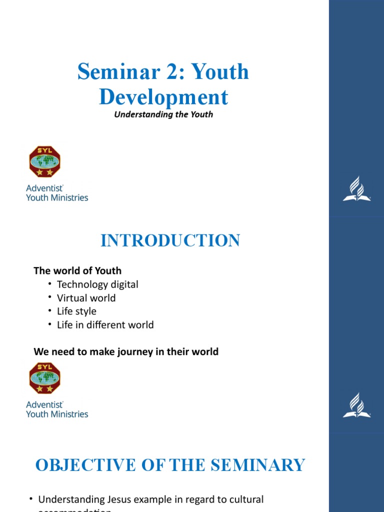Youth Development Seminar Insights | PDF | Disciple (Christianity) | Jesus