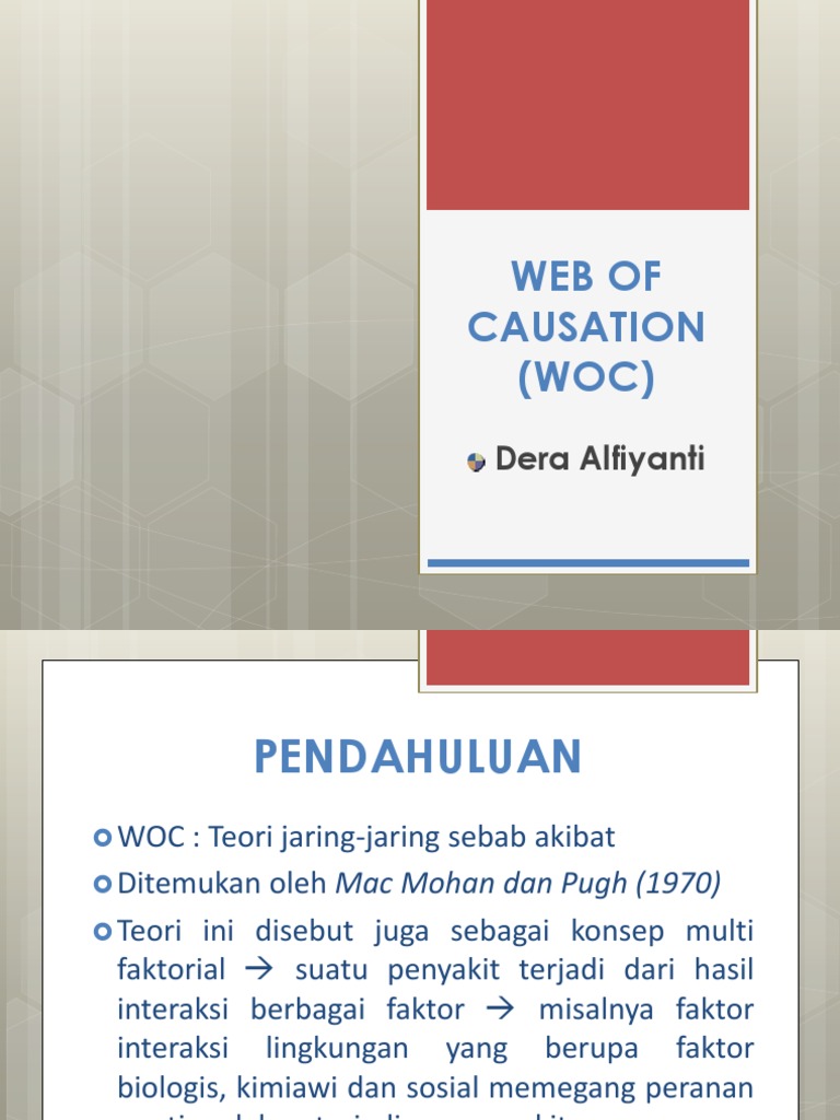 Web of Causation PDF | PDF | Pengembangan Diri | Kesehatan Holistik