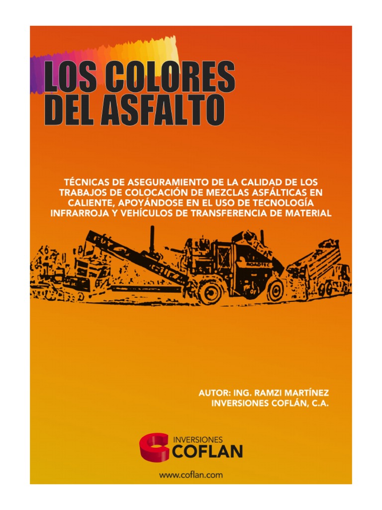 Los-Colores-del-Asfalto - COFLAN PDF | PDF | Temperatura | Cemento