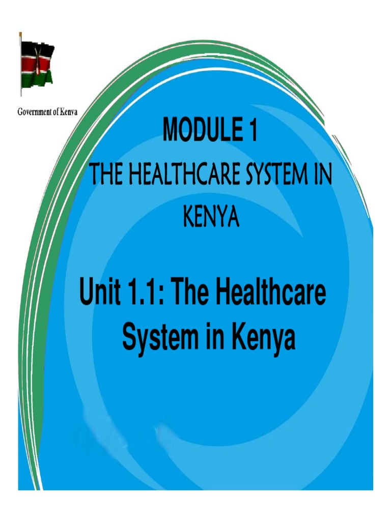 Unit 1.1: The Healthcare System in Kenya | PDF | Healthcare Industry ...