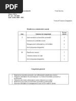 Planificare Dirigentie Cls - XII | PDF