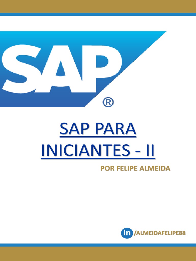 Sap para Iniciantes Parte 2 | PDF | Sap Se | Impostos