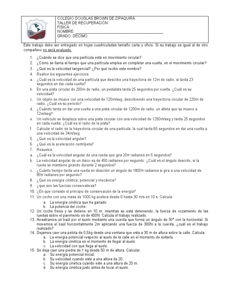 Decimo Pdf Tasas Temporales Ingeniería Mecánica