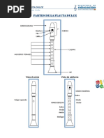 Tabla de Posiciones Flauta Dulce | PDF