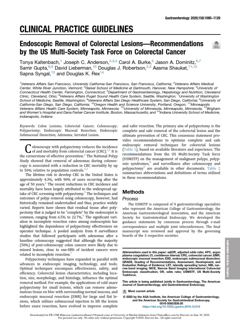 Jurnal | PDF | Colorectal Cancer | Colonoscopy