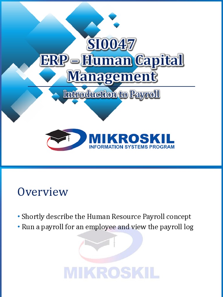 Introduction to Payroll Management | PDF | Payroll | Payments