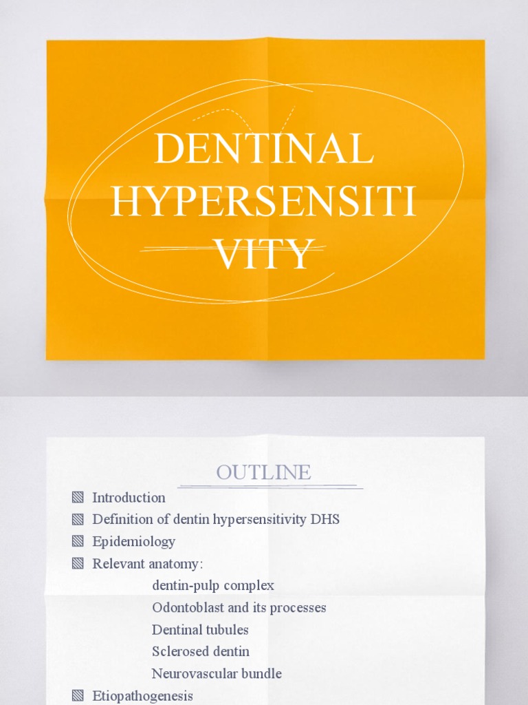 Dentinal Hypersensitivity | PDF | Dentin | Human Tooth