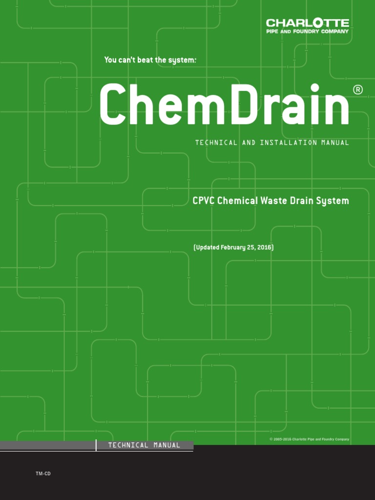 Chemdrain: CPVC Chemical Waste Drain System | PDF | Thermal Expansion ...
