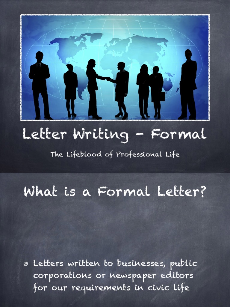 Formal Letter Writing Guide | PDF | Career & Growth | Business