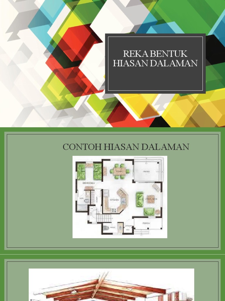 Reka Bentuk Hiasan Dalaman | PDF