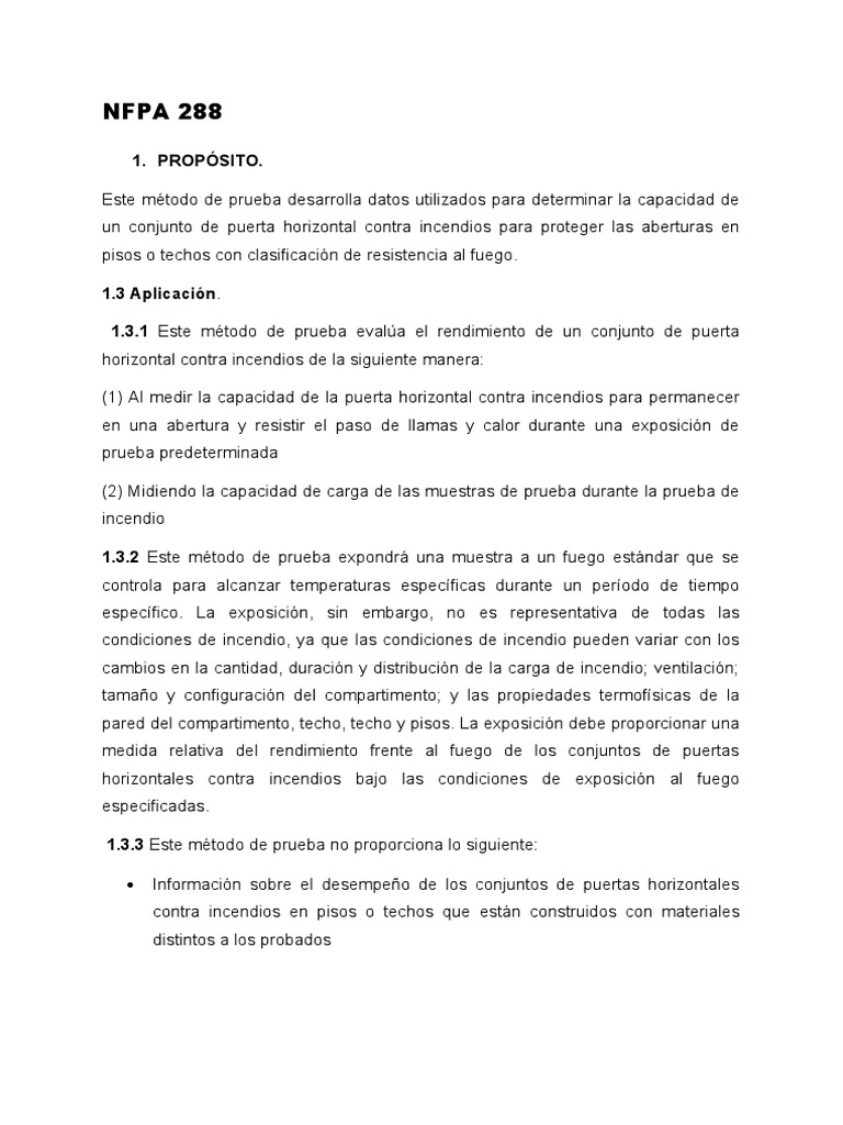 Nfpa 288 | PDF | Par termoeléctrico | Humedad relativa