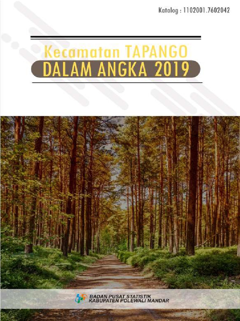Kecamatan Tapango Dalam Angka 2019 PDF | PDF