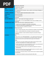 Civic Education in English Example Lesson Plan | PDF | Teachers ...
