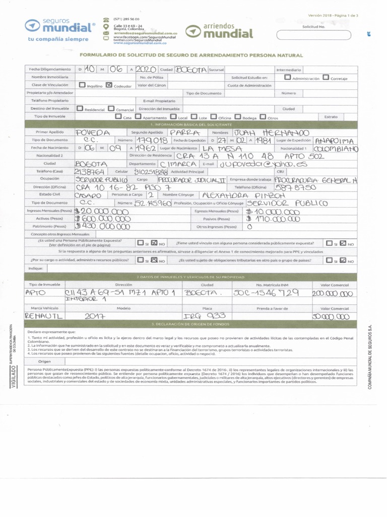 Formato Codeudor PDF | PDF