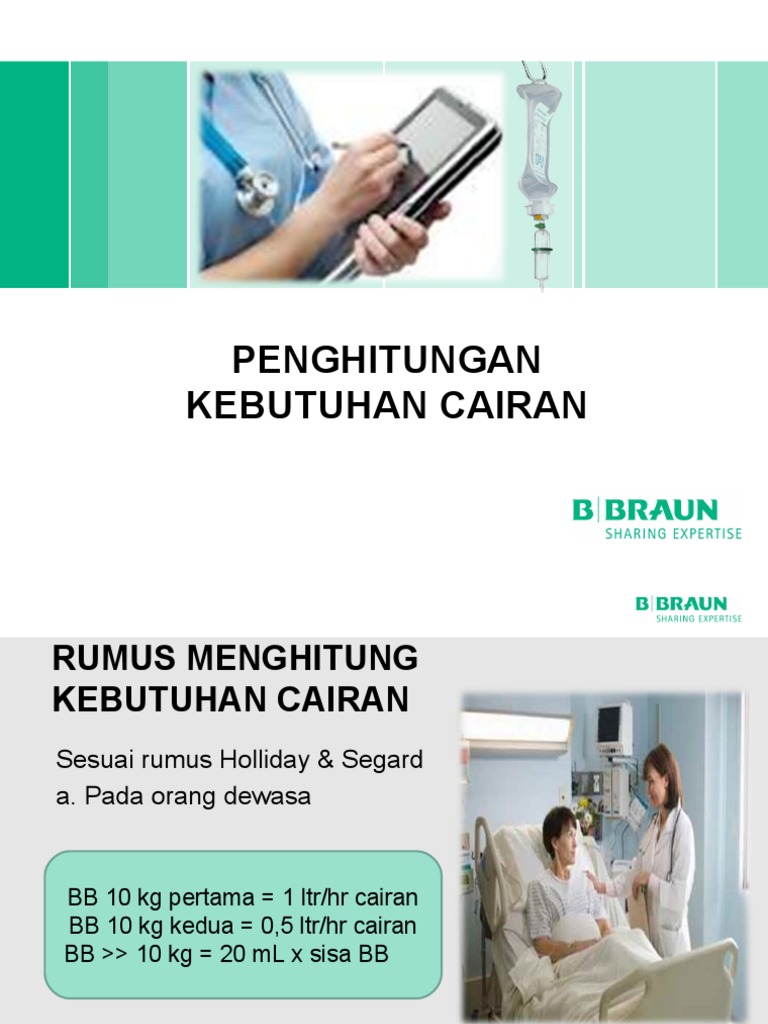 Rumus Menghitung Kebutuhan Cairan | PDF